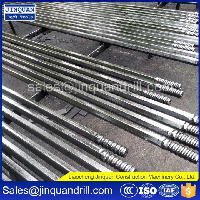 Threaded Hex Drifter Rod Bar 35H, R35, T38, L=4305 MM