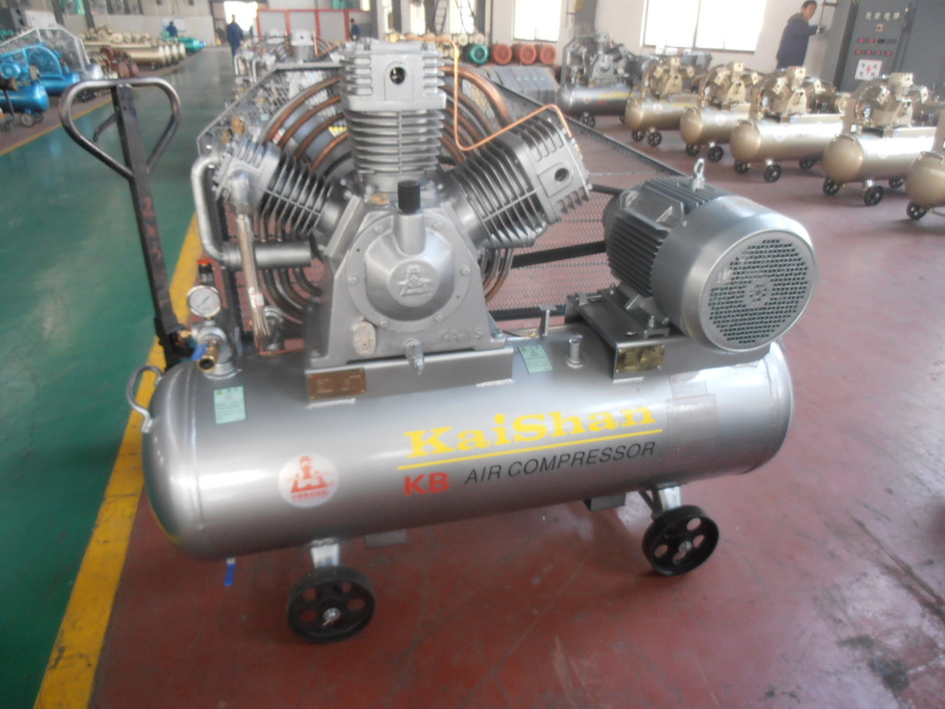 Industrial Piston Compressor - Kaishan KB-15 Portable Piston Electric ...